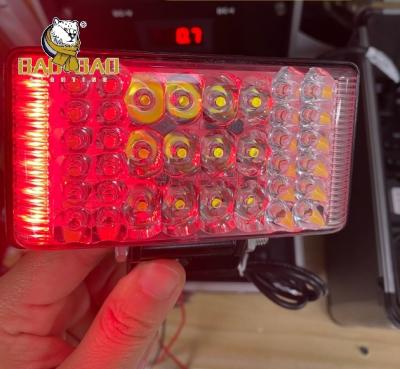 Cina 36 lampadina di ferro di schiena Bianco Rosso Blu Flash luce della polizia luci a LED proiettori per CG per HAOJUE in vendita