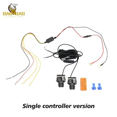 China 2 pcs Mirror Angel Wing LED Projector Lâmpada Decoração Peças Para Peças de Automóveis à venda