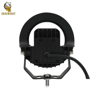 Cina 4.5 pollici rotondo occhi del diavolo rosso proiettore a LED per auto per motocicli ricambi auto in vendita
