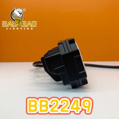 Cina BAOBAO Lighting Mini Driving System BB2249 Bianco Giallo Spot Light Cranio Motociclo Motociclo Led Light per Motociclo Moto in vendita