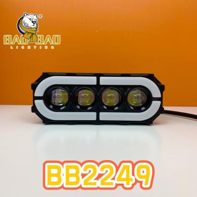 Cina BAOBAO Lighting Mini Driving System BB2249 Bianco Giallo Spot Light Cranio Motociclo Motociclo Led Light per Motociclo Moto in vendita