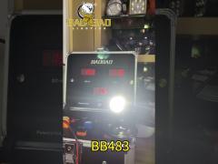 High Brightness Blakc casing Single Lens Motorcycle Projector LED Light