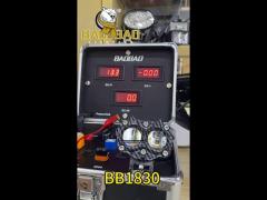 carbon fiber casing white yellow flash aluminum led motorcycle spot lights