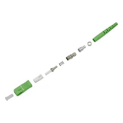 중국 FTTX를 위한 0.9 밀리미터 2.0 밀리미터 3.0 밀리미터 섬유 패치 코드 연결기 SC APC 종류 판매용