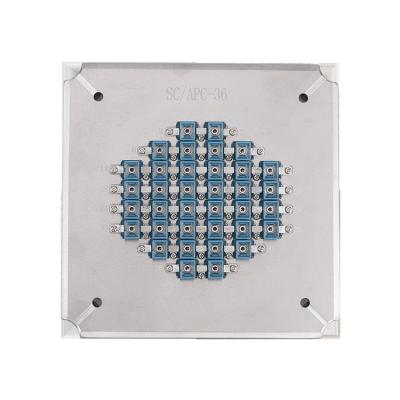 China High Stability Fiber Optic Polishing Jig with Good Surface Quality and Easy to Change Jigs for SC APC Connector Type for sale