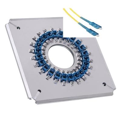 China High Stability SC UPC Fiber Optic Polishing Fixture with Good Surface Quality and Independent Pressurized Way for sale