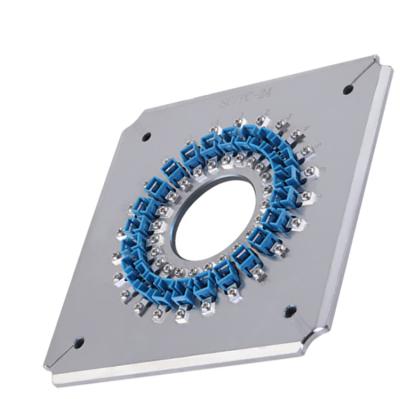 China High Stability SC UPC Fiber Optic Polishing Fixture with Good Surface Quality and Independent Pressurized Way for sale