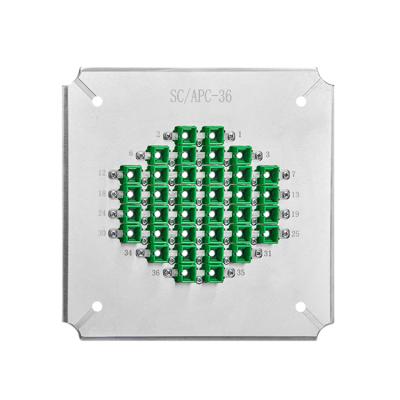 China 26 Core SC APC Polishing Fixture with APC Return Loss ≥60dB and Insertion Loss ≤0.20dB for FTTH Use for sale