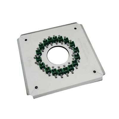 China 26 Core SC APC Polishing Fixture with APC Return Loss ≥60dB and Insertion Loss ≤0.20dB for FTTH Use for sale