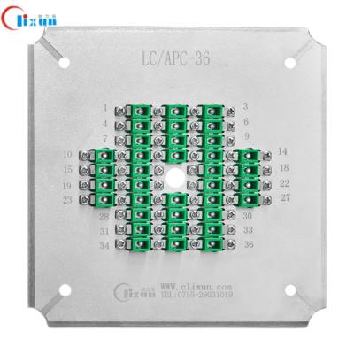 China LC APC Optical Fiber Polishing Fixture with Insertion Loss ≤0.20dB Return Loss ≥60dB and First Pass Yield 98%–100% for sale