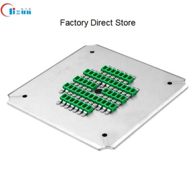 China LC APC Optical Fiber Polishing Fixture with Insertion Loss ≤0.20dB Return Loss ≥60dB and First Pass Yield 98%–100% for sale