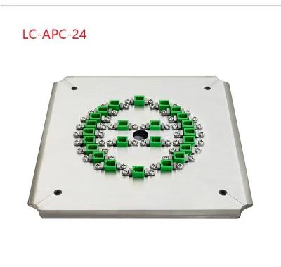 China LC APC Optical Fiber Polishing Fixture with Insertion Loss ≤0.20dB Return Loss ≥60dB and First Pass Yield 98%–100% for sale
