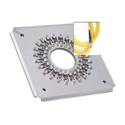 China 24 Port FC UPC Connector Polishing Fixture with High Stability and Good Surface Quality for Easy Jig Changes for sale
