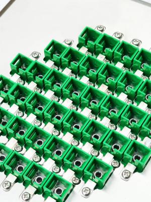 China 36 Positions SC APC Connector Fiber Optic Polishing Jig with Hardened Stainless Steel S2316 and APC Return Loss ≥60dB for sale