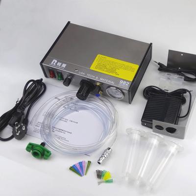 China Semi Automatic Fiber Epoxy Injection Machine Ferrule Fiber Epoxy Dispensing Equipment for sale