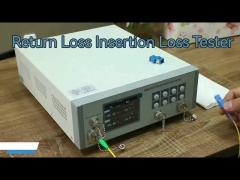 Fiber Optic Equipment Fiber Optical Insertion & Return Loss Tester IL&RL Test Station and Rl Il Tester