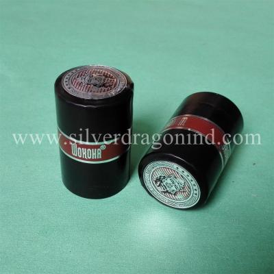 China Logo Printed PVC shrink wine capsules for sale