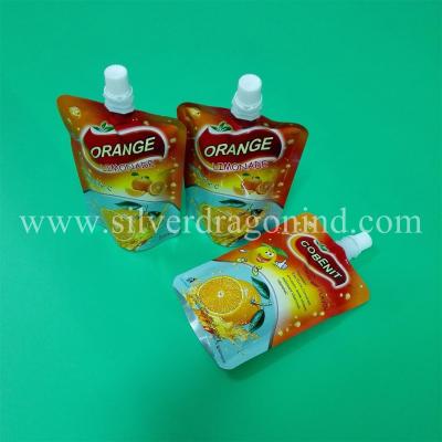 China 200ml stand up spout juice pouch for sale