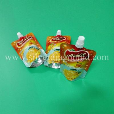 China 200ml stand up spout juice pouch for sale