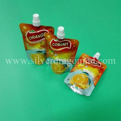 China 200ml stand up spout juice pouch for sale