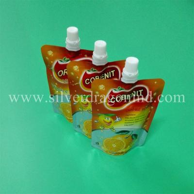 China 200ml stand up spout juice pouch for sale