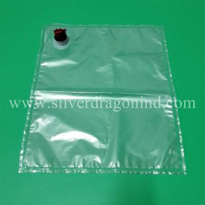China 20L Transparent bag in box for water packing for sale