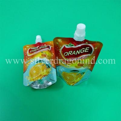 China 200ml stand up spout juice pouch for sale