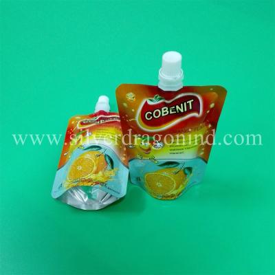 China 200ml stand up spout juice pouch for sale