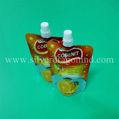 China 200ml stand up spout juice pouch for sale