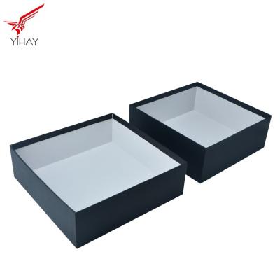 China Apparel Use Paper Packing Box Embossing Logo Cardboard Packaging Box for sale