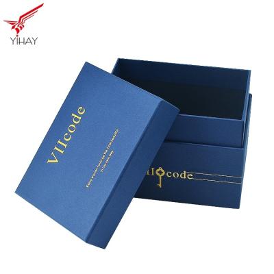 China Promotional Design Small Cardboard Gift Boxes Rigid Cardboard Matte With Sponge Insert for sale