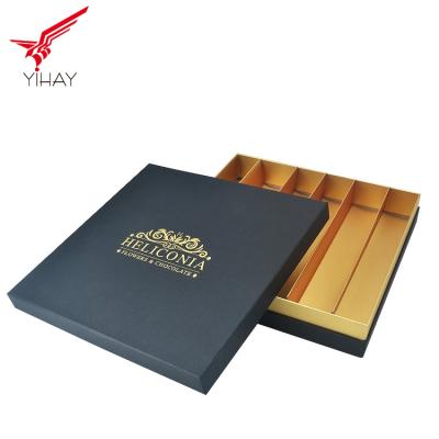 China Empty Food Grade Paper Box Chocolate Packaging Boxes Largy Capacity for sale