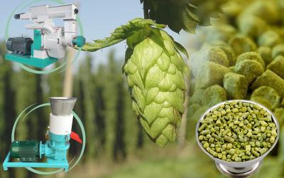 China Make Hops Pellets for Brewery/Small Wood Pellet Mill for sale
