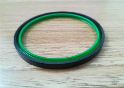 Cina Guarnizioni del pistone del poliuretano del doppio labbro, guarnizioni idrauliche di Rod di colore verde in vendita