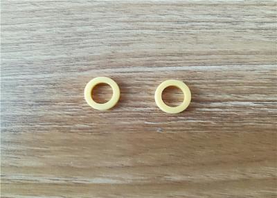 China Yellow Low Friction PTFE Flat Washer , Virgin  Flat Ptfe Gaskets Custom Size for sale