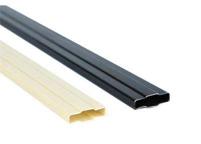 Cina L'estrusione di plastica del PC delle ANCHE dell'ABS del PVC profila il chiaro Manica su ordinazione della plastica H in vendita