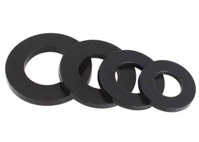 Cina La plastica nera modellata parte l'iniezione piana di plastica della rondella che lavora m2 a macchina - M36 in vendita