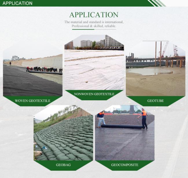 PP Woven Geotextile in landscaping