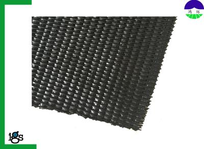 China 80 / 80kN Black Dewatering Woven Monofilament Geotextile High - Tenacity for sale