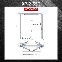 China Garage Two Post Hydraulic Two Post Car Lift for sale