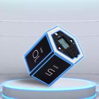 China Multi Function Electrical Cube Digital Countdown Timer For Study And Kitchen for sale