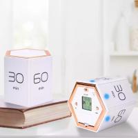 China Multi Function Electrical Cube Digital Countdown Timer For Study And Kitchen for sale