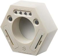 China A stylish and innovative digital timer desktop Hexagonal rotating productivity timer with clock for sale