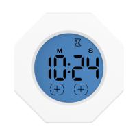 China 8-Sided Digital Timer with LCD Display 60x60x28mm USB Rechargeable for Kitchen Exercise Reading for sale