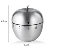 China Stainless Steel Mechanical Egg Timer 60min Baking Cooking Timer Kitchen for sale