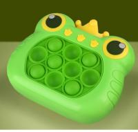 China Puzzle Bubble Push Pop Its Toy Game 12x10x5cm Silicone Fidget Stress Relief for sale