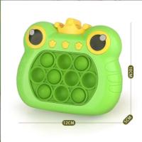 China Puzzle Bubble Push Pop Its Toy Game 12x10x5cm Silicone Fidget Stress Relief for sale