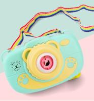 China 3xAA Battery Bubble Camera Toy 240g Eco-Friendly Materials with LED Light for sale