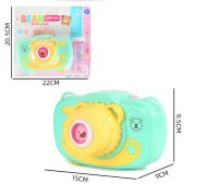 China 3xAA Battery Bubble Camera Toy 240g Eco-Friendly Materials with LED Light for sale
