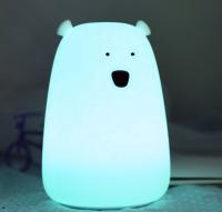 China 3pcs AAA Bear Night Light 4pcs LED With Pat Control Function for sale